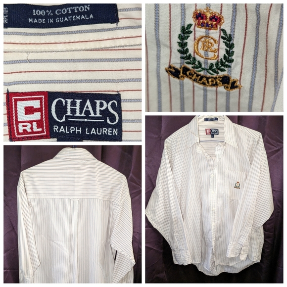 Chaps | Shirts | Vintage Chaps By Ralph Lauren Mens Oxford | Poshmark